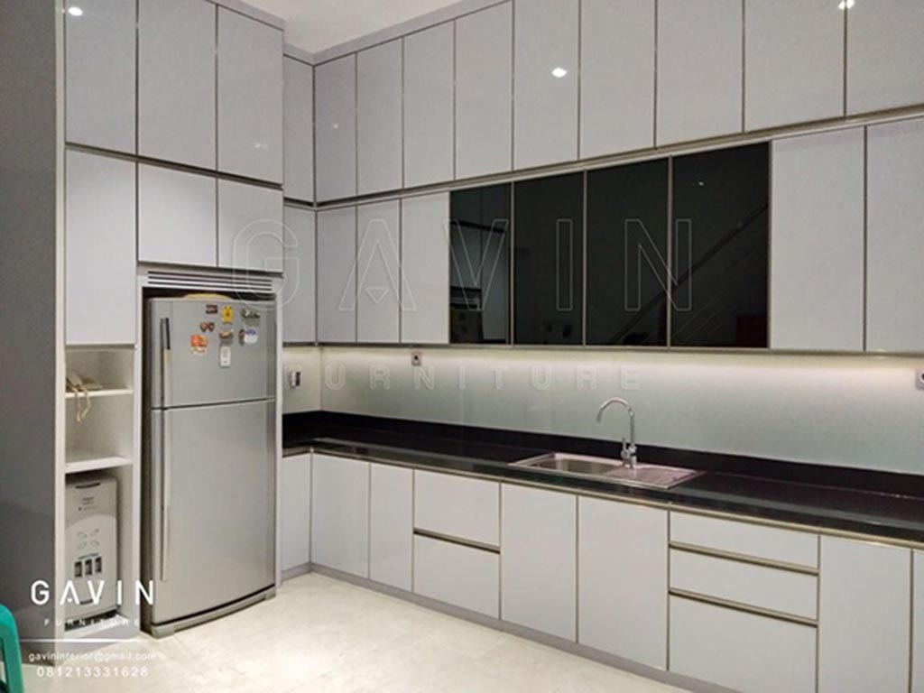 100+ Gambar kitchen set minimalis dan model kitchen set modern terbaru