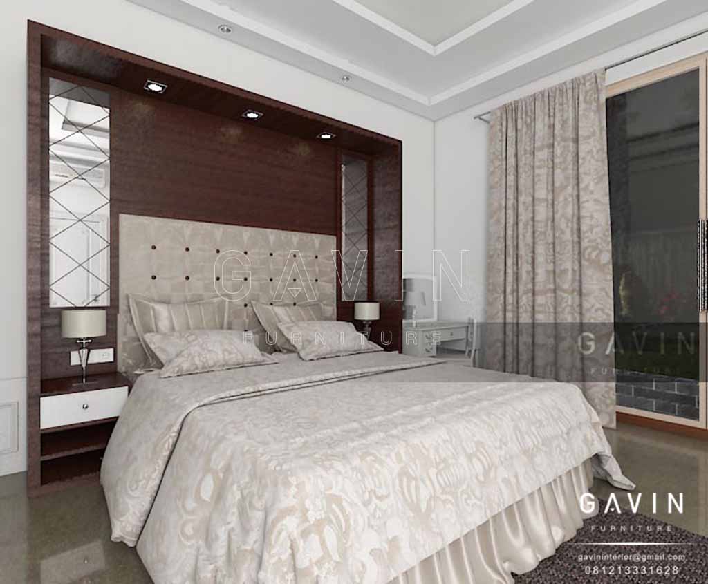 Pembuatan Headboard Dengan Design Minimalis Modern Di Pluit