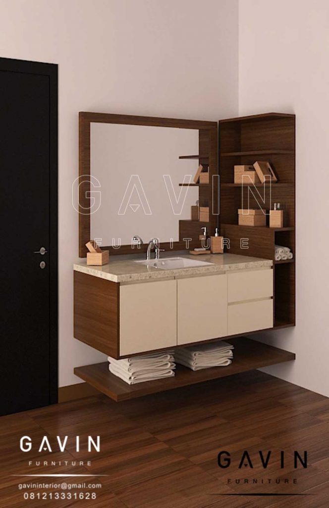 Design Kabinet Wastafel Minimalis Untuk Klien Di Kampung Ambon
