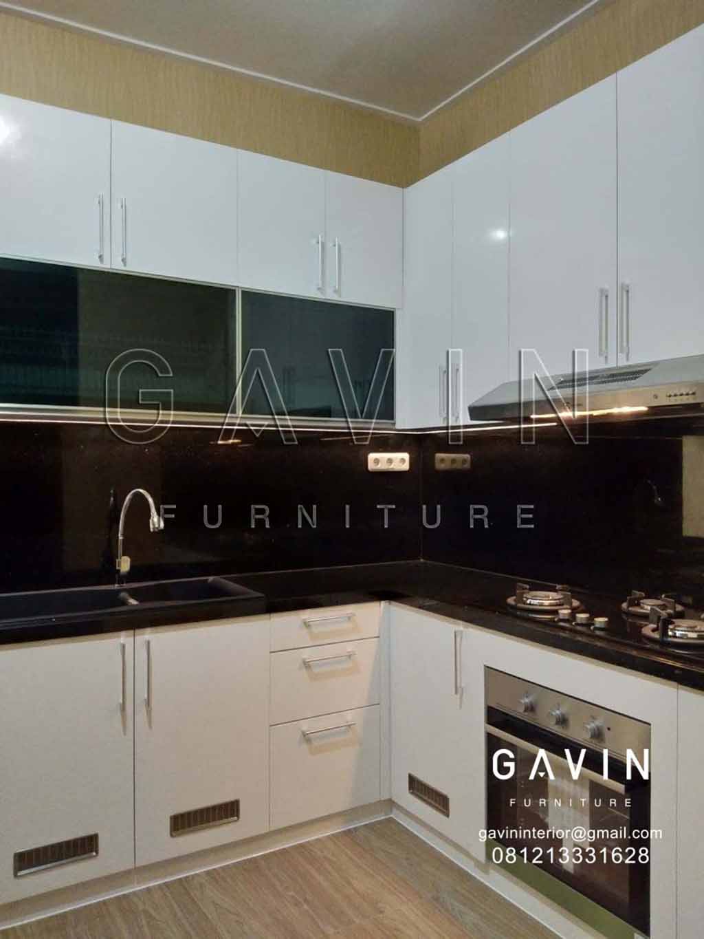 finishing cat duco minimalis putih glossy project di Casajardin Q2682 ...